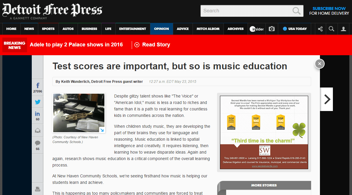Music Education Can Transform The Life Of Your Child - Merriam Music