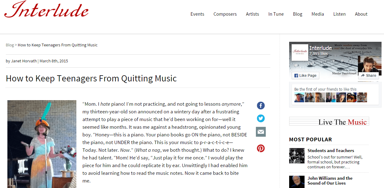 How To Stop Teenagers From Quitting Music Lessons - Merriam Music