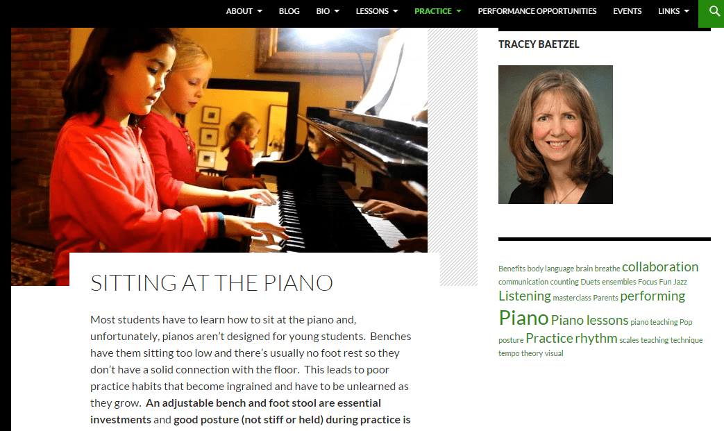 [INFOGRAPHIC] 10 Proven Tips To Improve Your Piano Posture - Merriam ...