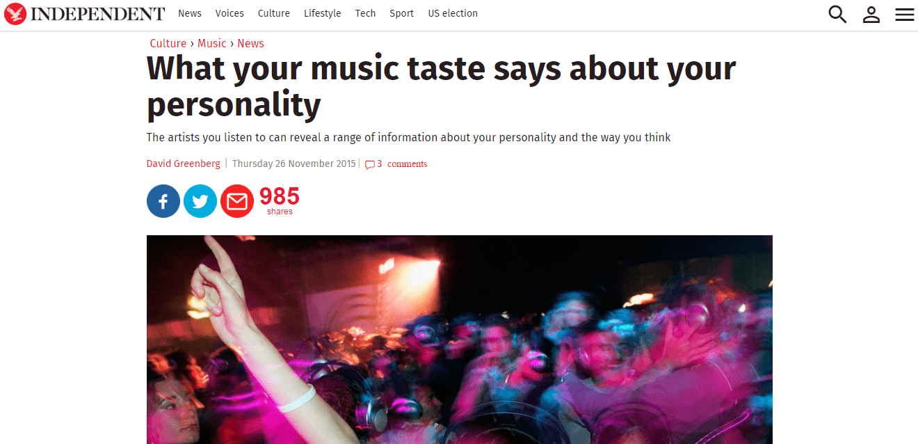 Scientists Discover What Your Personality Has To Say About Your Musical ...