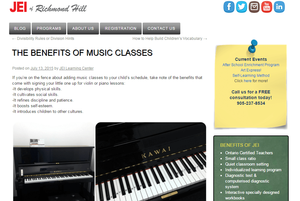 10 Phenomenal Reasons for Parents to Enroll Kids for Music Lessons ...