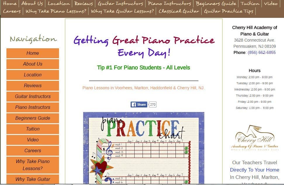 How To Make Your Piano Practice Sessions Awesome - Merriam Music ...