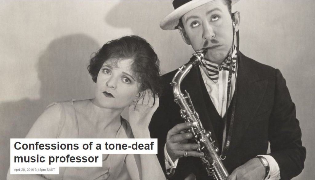 In The World Of One Who Is Musically Tone-Deaf - Merriam Music