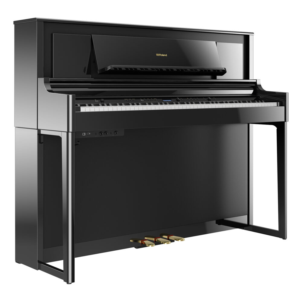 Roland F701 Digital Piano w/ Stand & Bench - Stylish Design