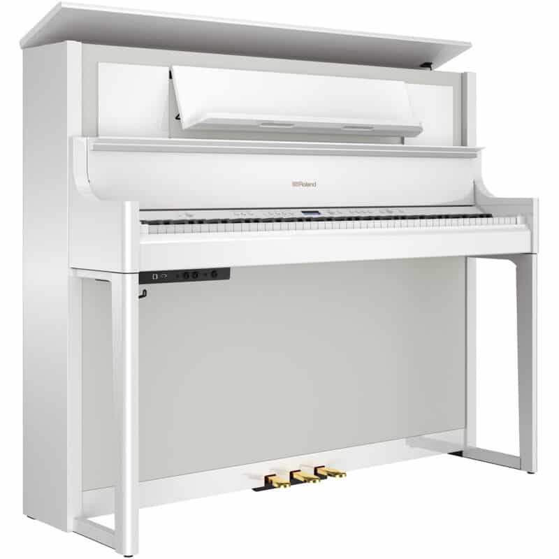 Roland F701 Digital Piano w/ Stand & Bench - Stylish Design