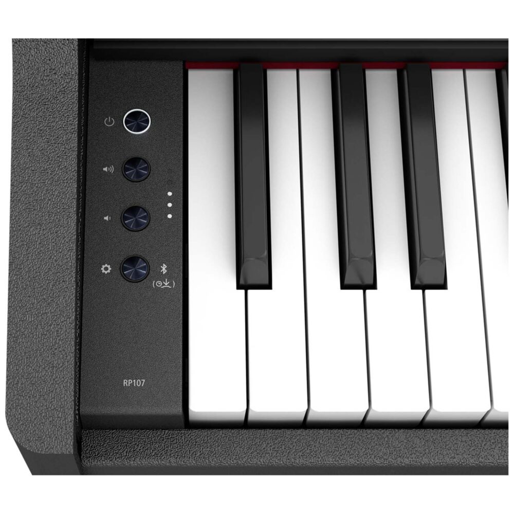 Roland RP107 Digital Piano Black w/ Stand (ROLRP107BK)