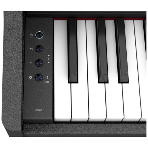 Roland RP107 Digital Piano Black w/ Stand (ROLRP107BK)