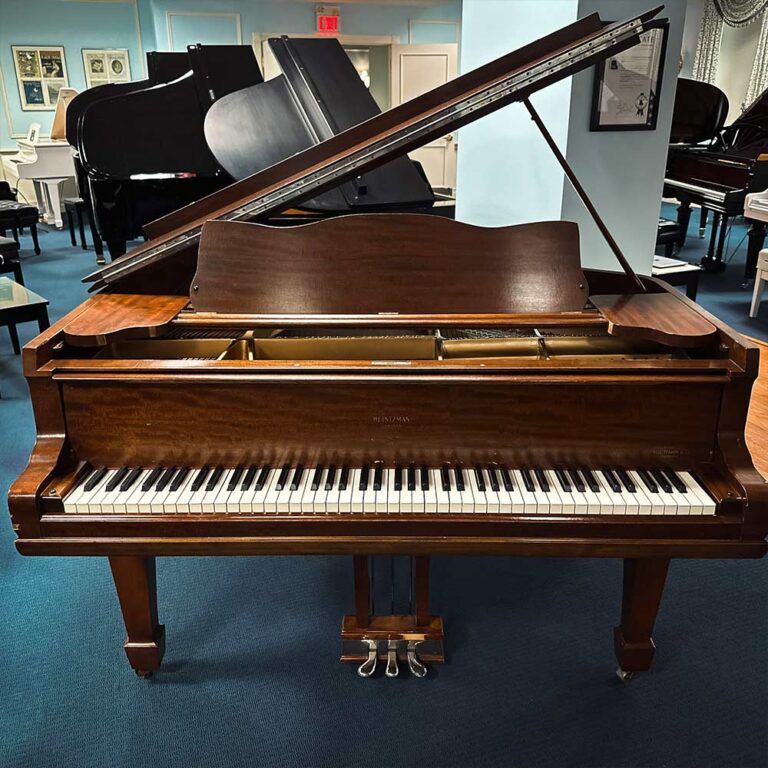 Used Heintzman Grand Piano in Satin Walnut Merriam Pianos