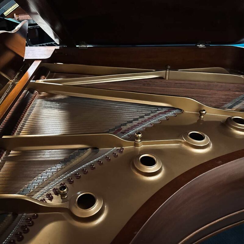 Used Heintzman Grand Piano in Satin Walnut Merriam Pianos