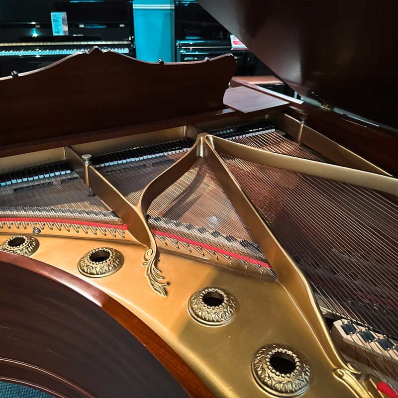 Used Knabe grand piano in Satin Mahogany - Merriam Pianos