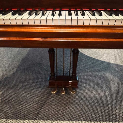 Used Knabe grand piano in Satin Mahogany - Merriam Pianos