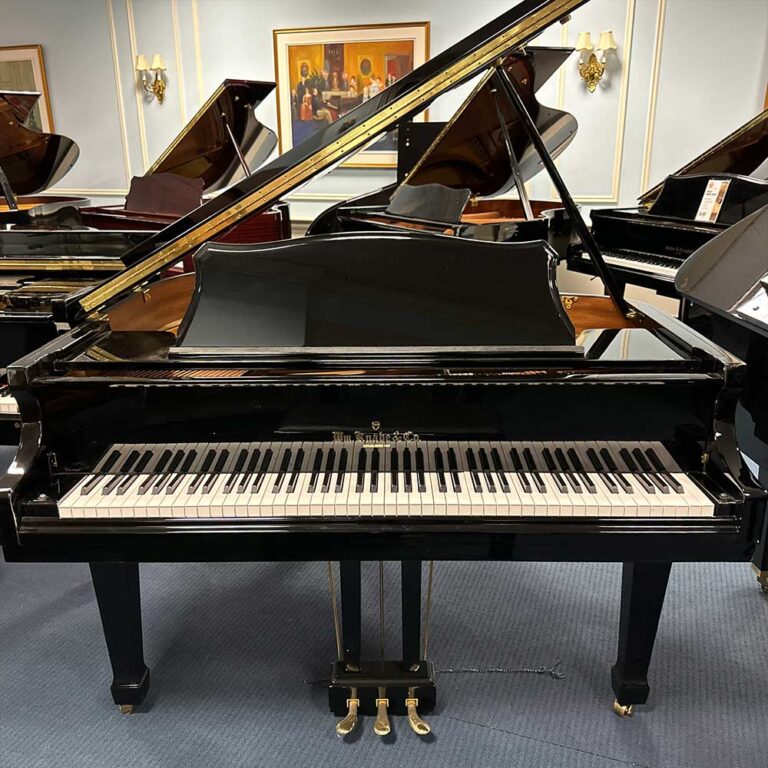 Used Knabe WG48 Grand Piano in Polished Ebony Merriam Pian