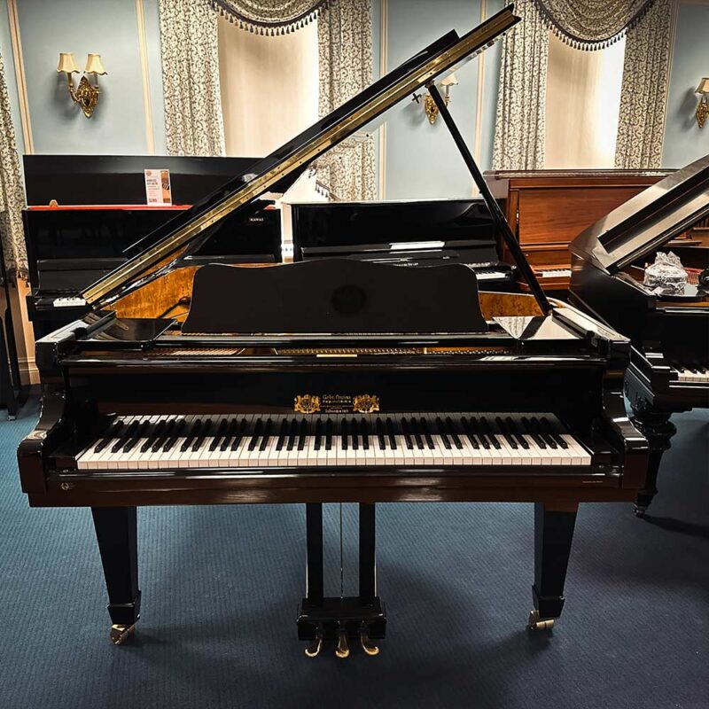 Used Gebr. Perzina E160BB2 Grand Piano in Polished Ebony
