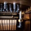 Used Yamaha P2 Upright Piano in Satin Walnut - Merriam Piano