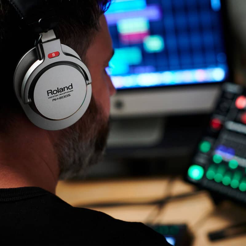 Roland RH-200 Studio Reference Headphones - Merriam Music - Toronto's ...